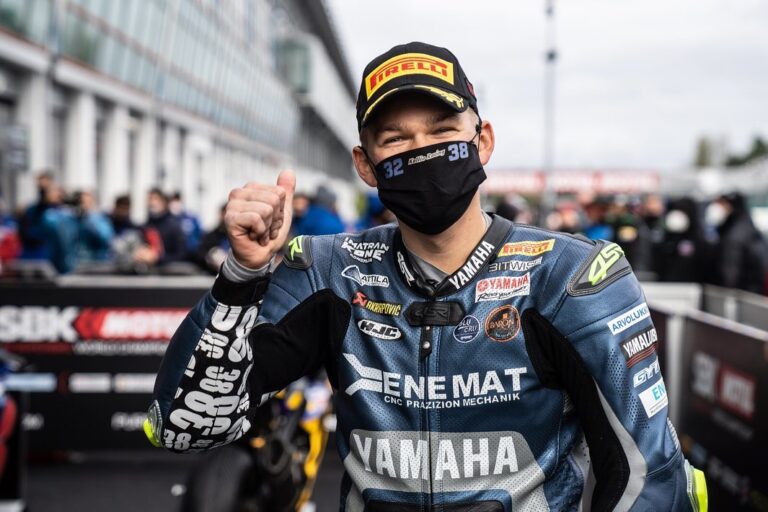 Hannes Soomer sõitis esimese eestlasena Supersport klassi MM-etapi ...